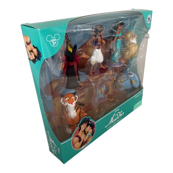 Disney | Toys | Disney Parks Aladdin Genie Jasmine Rajah Jafar Sultan ...